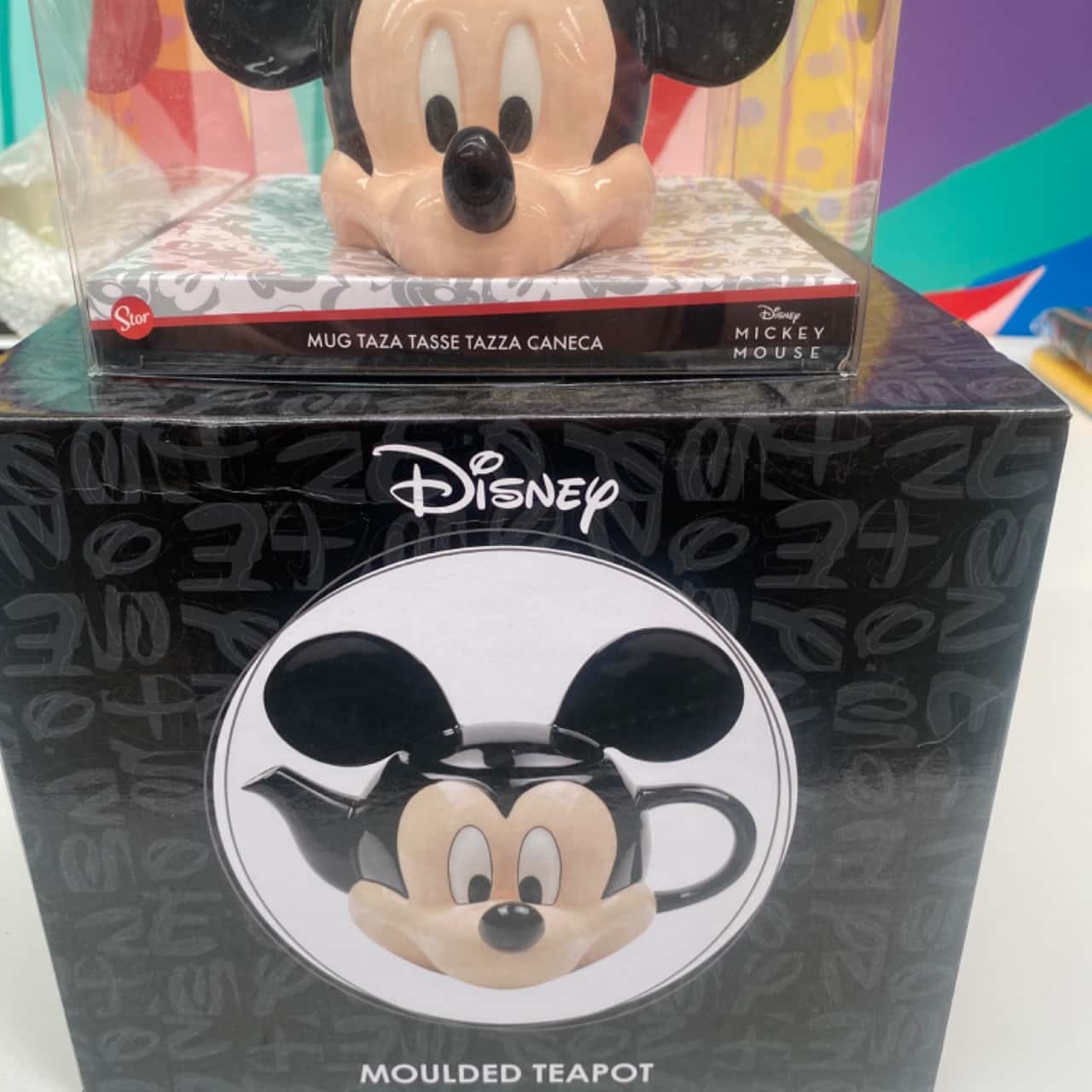 Mickey Mouse teapot & mug