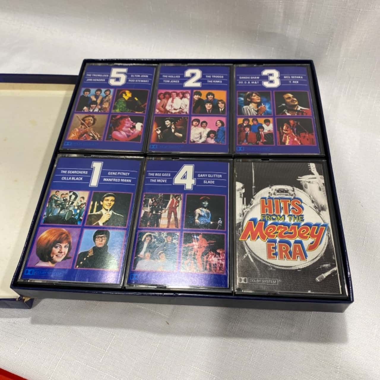 The Sensational 70s / Superstars of the 60s and 70s cassette box sets