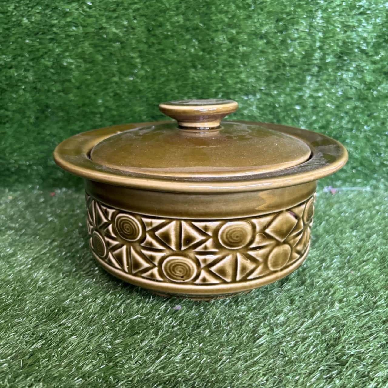 Royal Doulton “Zorba” Beswick Olive Green Casserole Dish(s)