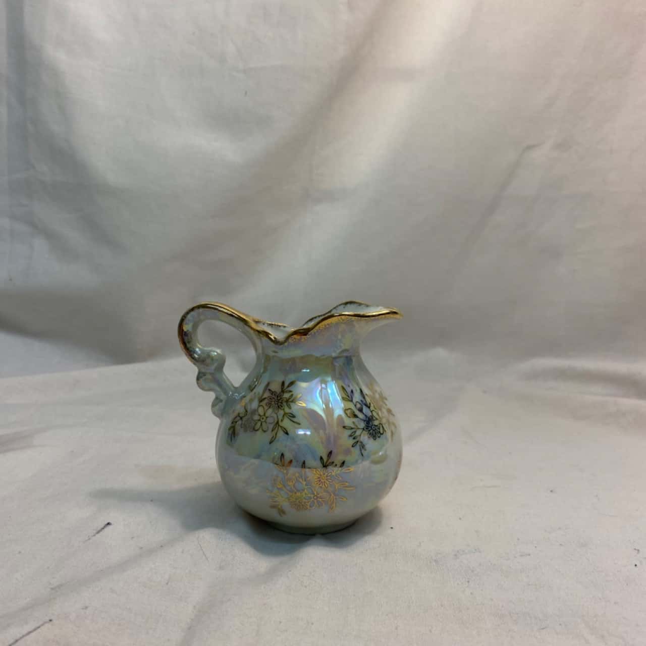 Other Vintage Porcelain Miniature Pitcher Courting Scene with Miniature ...