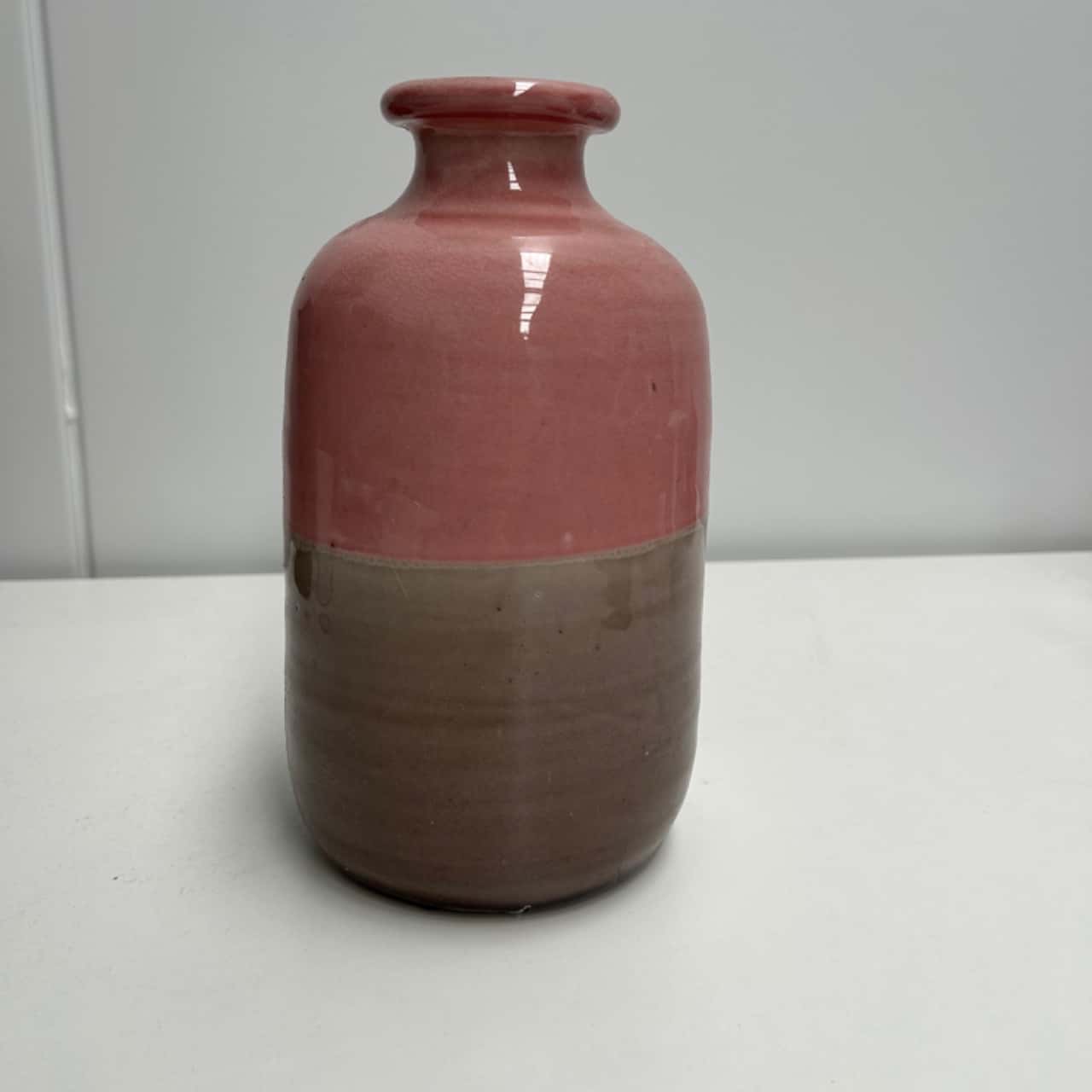 Two tone ceramic vase(s)