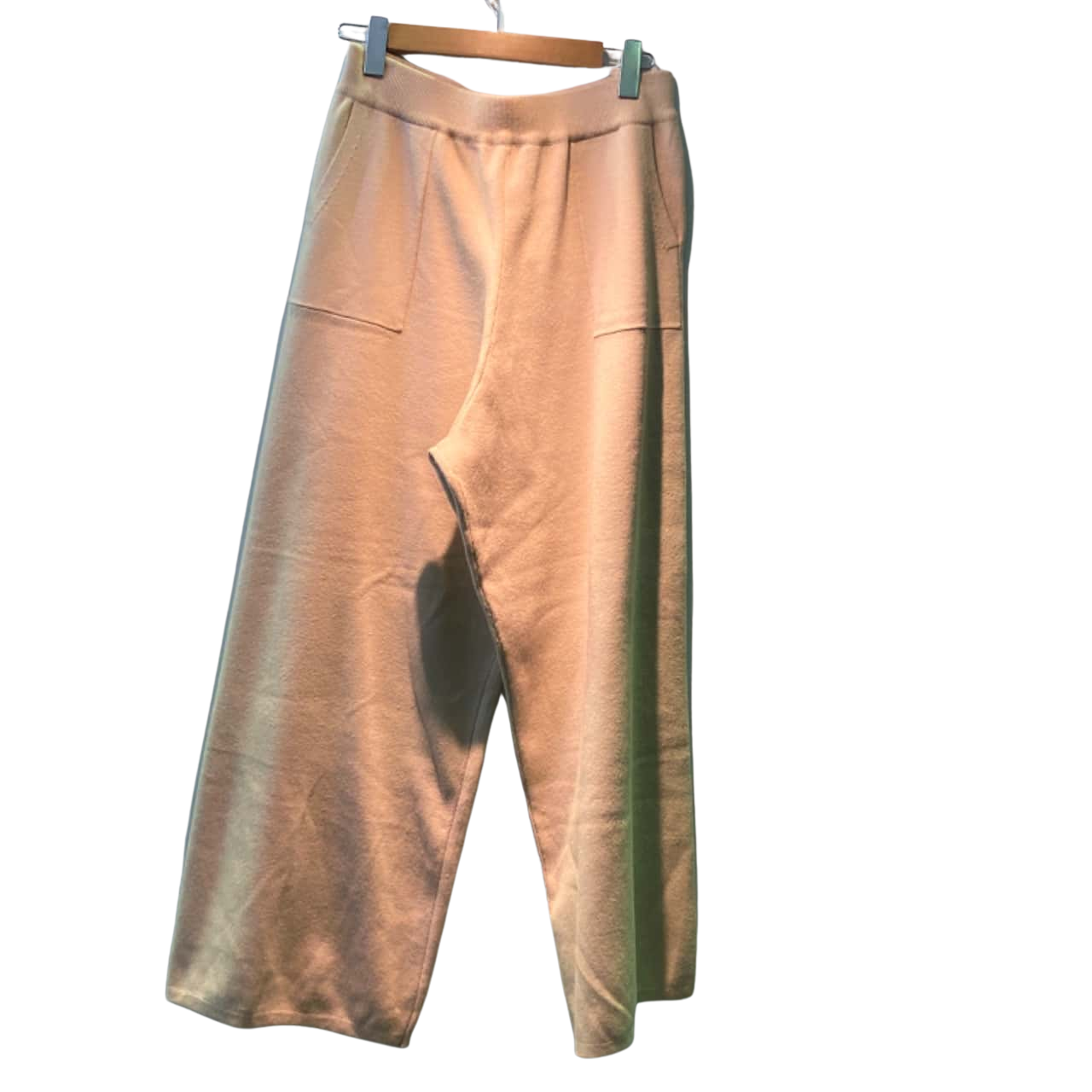 Bogari Womens Size L Wide Leg Beige