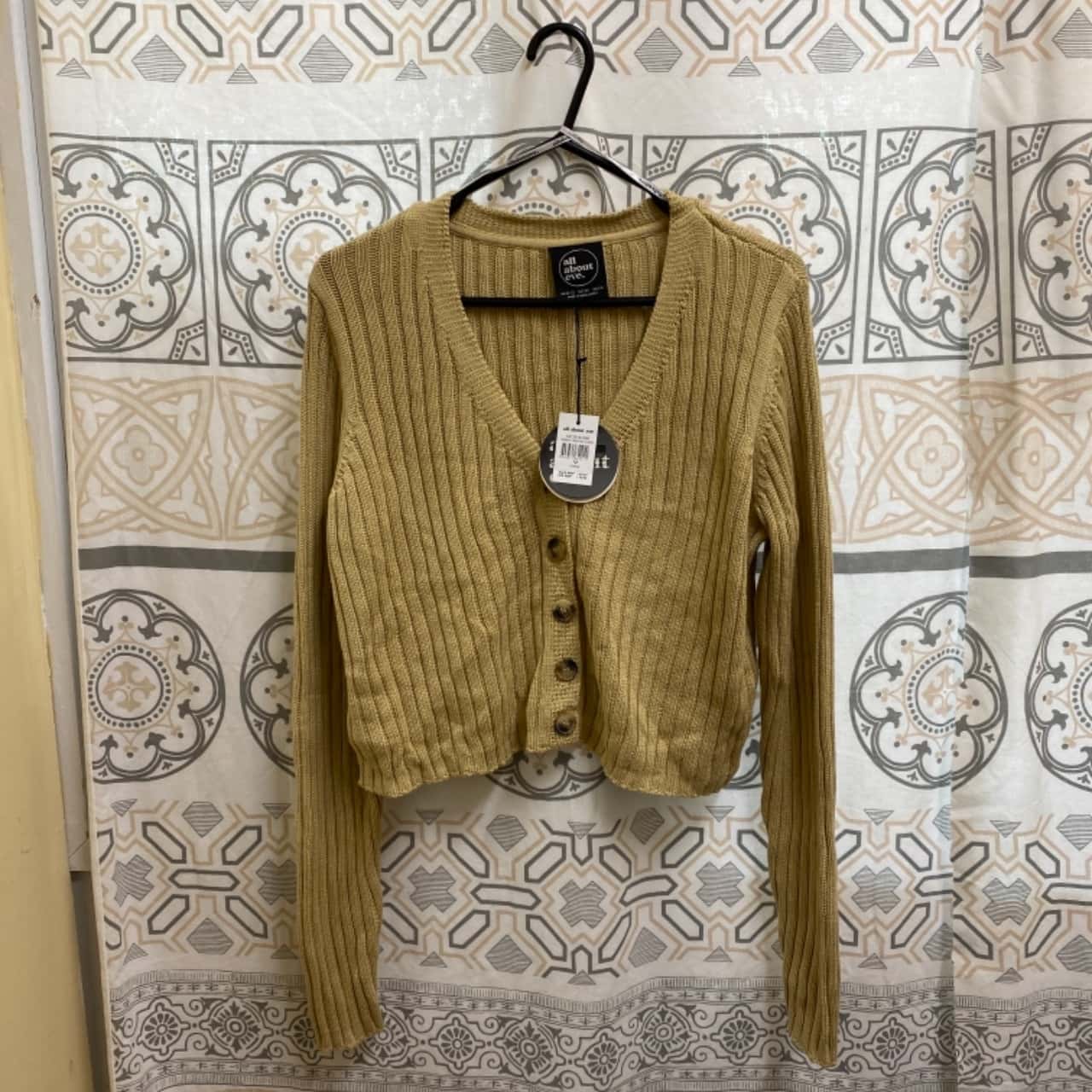 All About Eve Womens Size 12 Cardigans Beige (s)