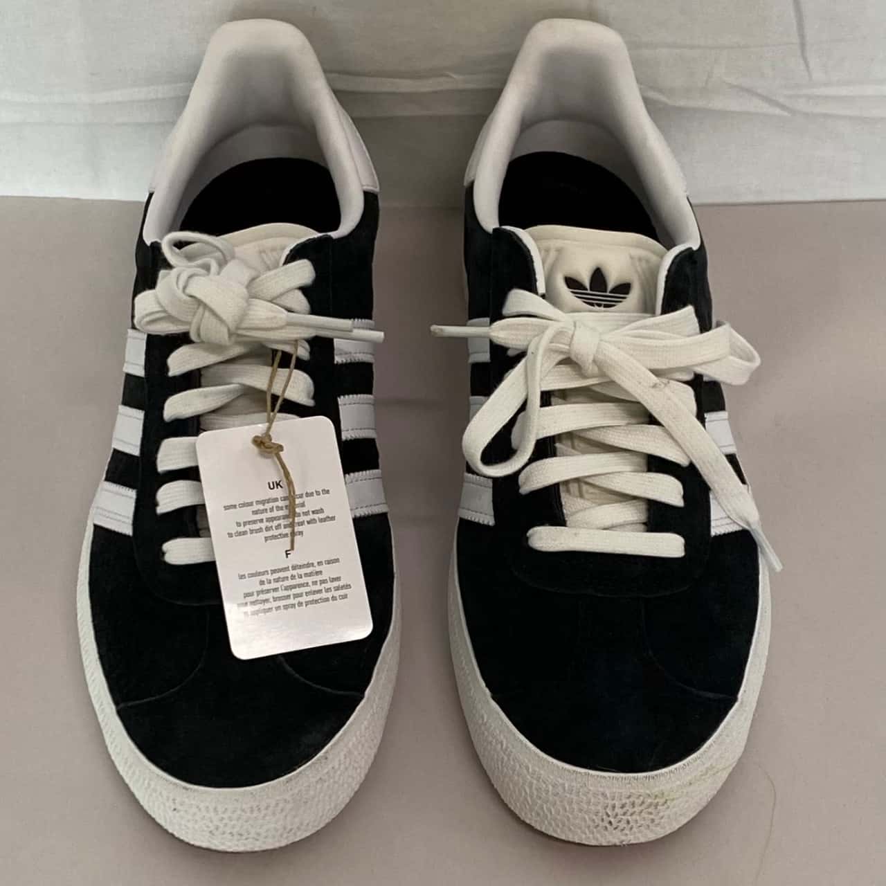 Adidas Womens Shoes Size 41.5 Black / White (s)