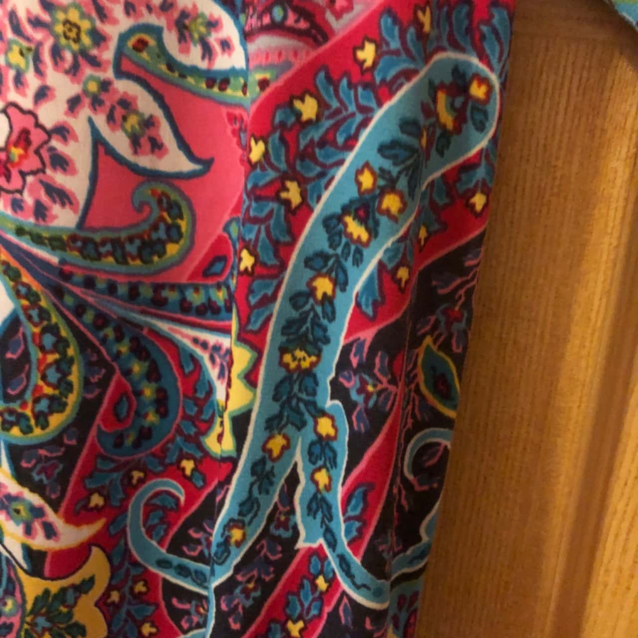Sandra Soulos Size 10 Multicoloured Paisley Dress