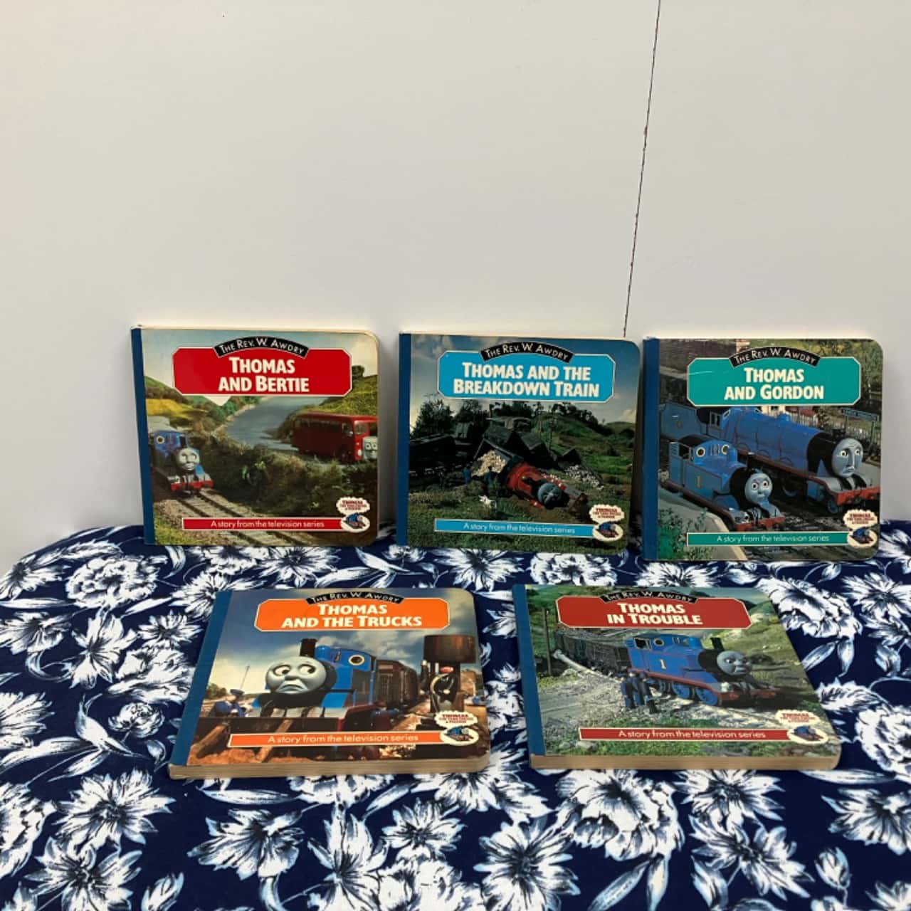 x5 Vintage ‘Thomas The Tank Engine' Books
