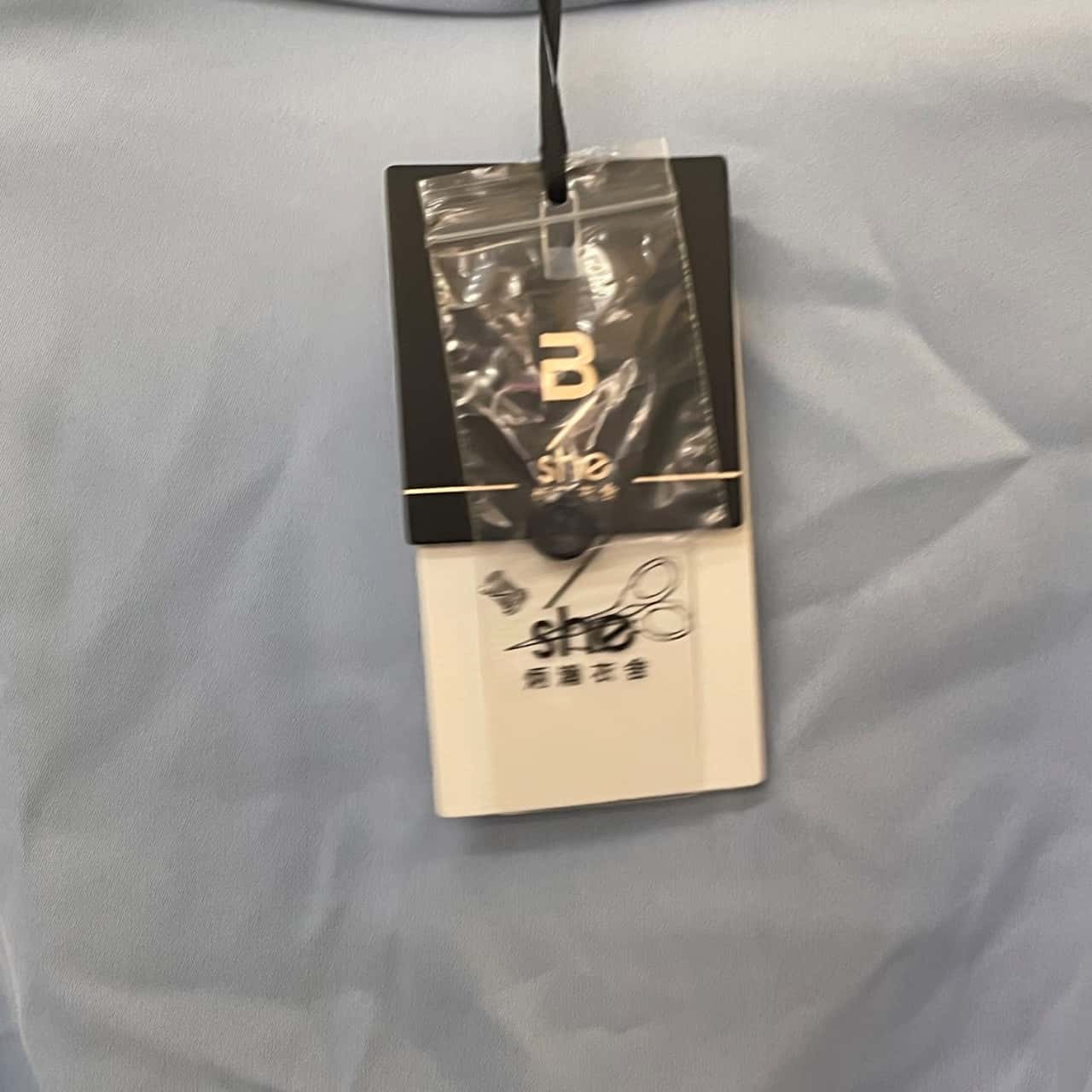 Womens B/SHE Size M Long Sleeve Dress / Maxi Dress Blue / Navy Blue