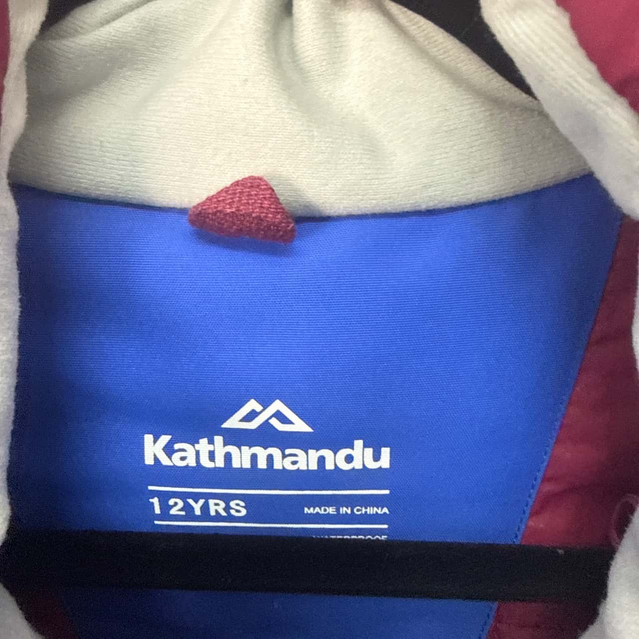 Kathmandu Kids Size 12 Jacket Blue (s)