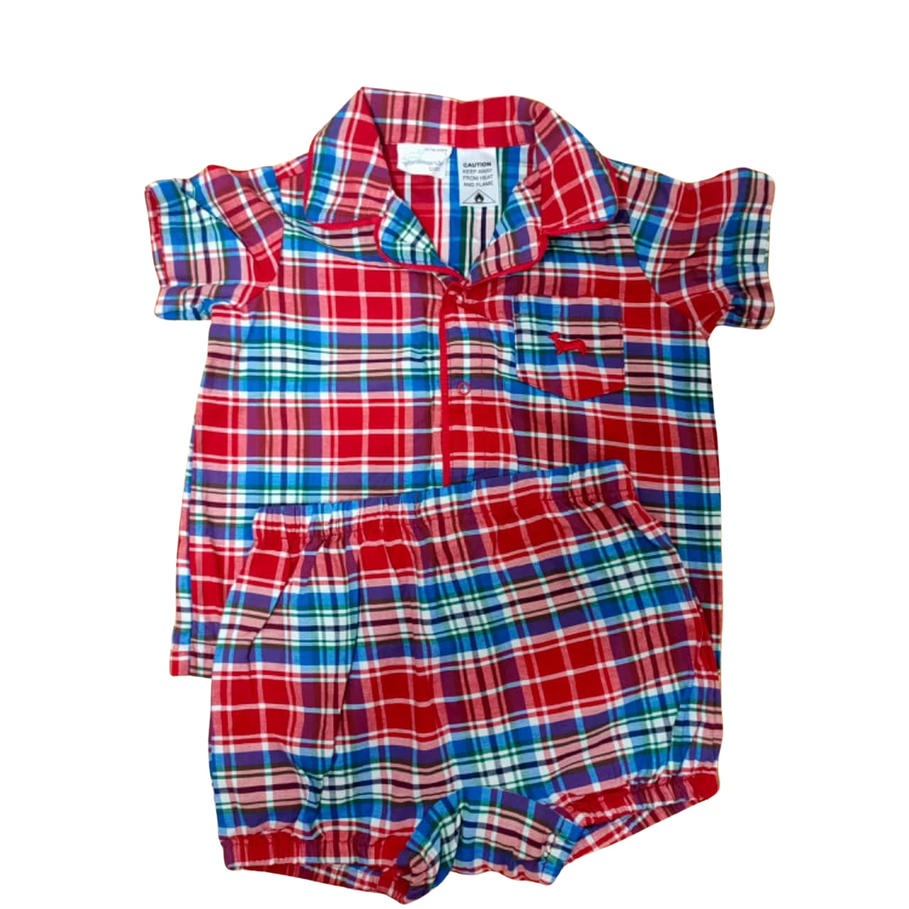 Peter Alexander Kids Size 1 / 12-18m Short PJ Set