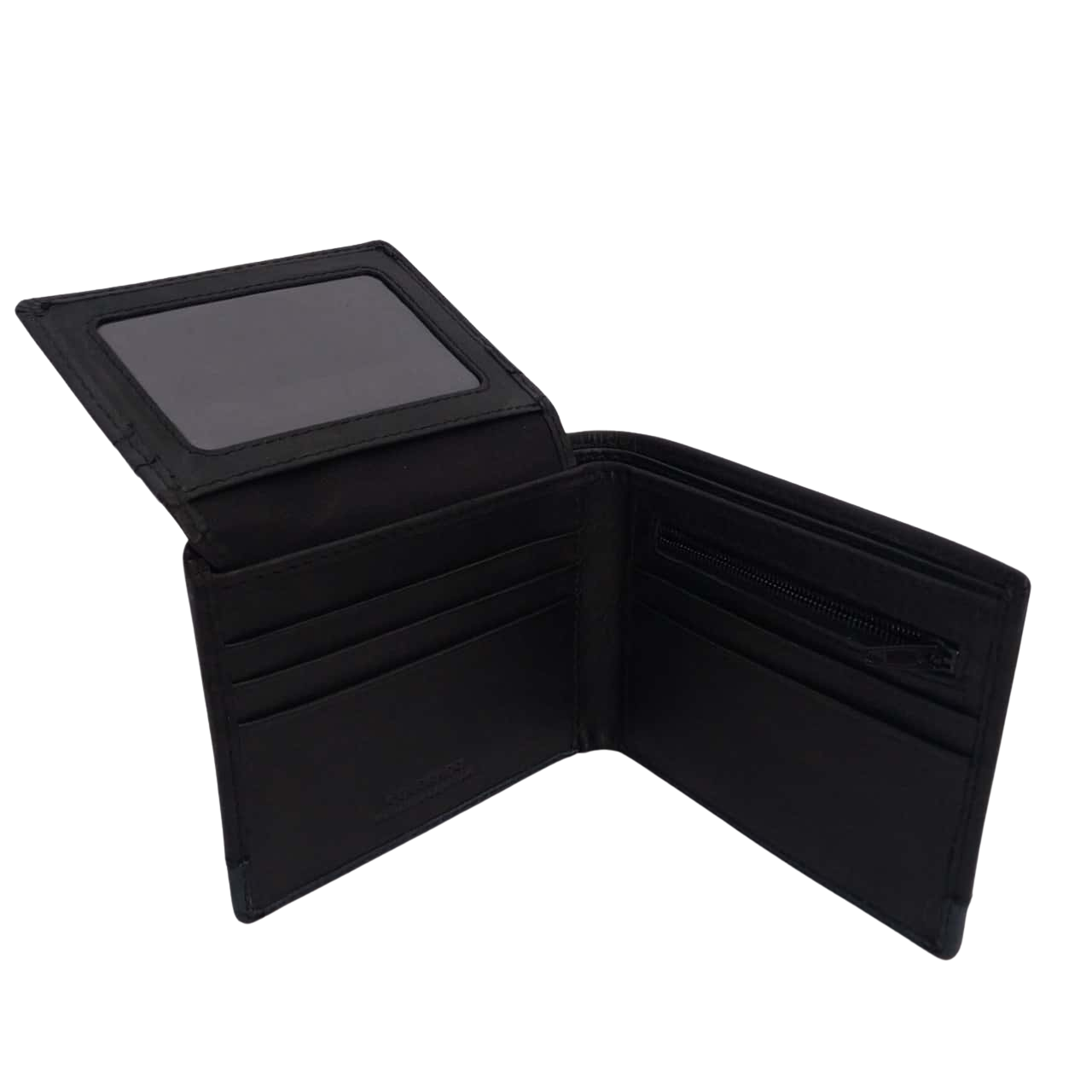 Colorado - Men's wallet, Black and Grey, leather, new with box.