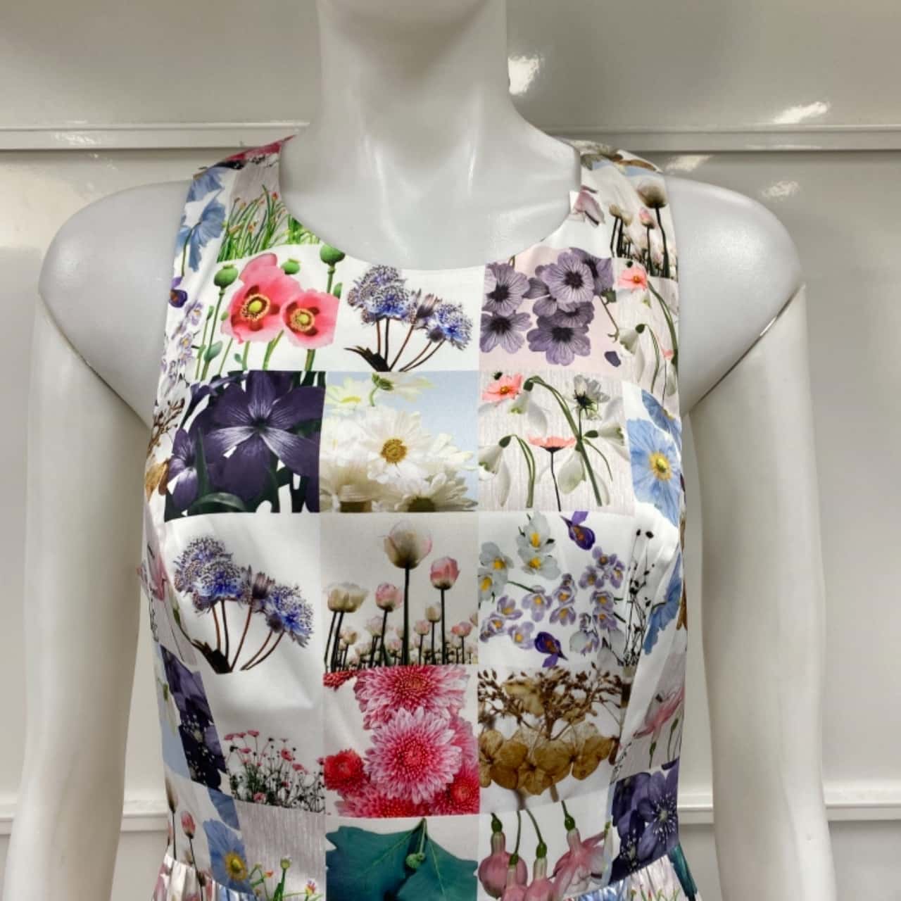 Tokito Womens Size 14 Floral Dress / Midi Dress Multicoloured / Pattern (s)