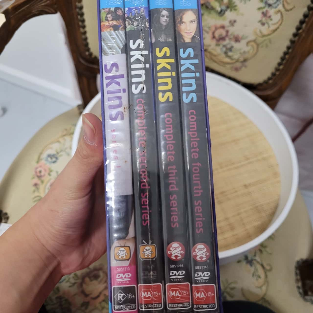 Skins - Complete Seasons 1-4 DvD set(s)