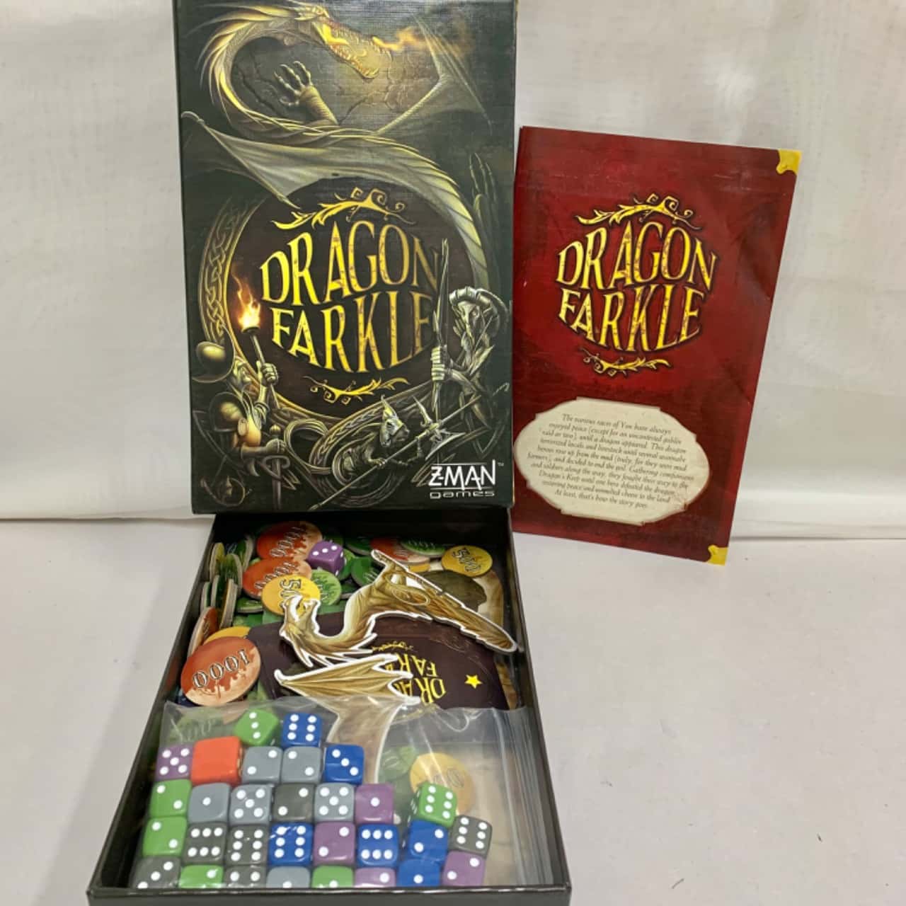 NOW-REDUCED Zagames Dragon Farkle Games(s)