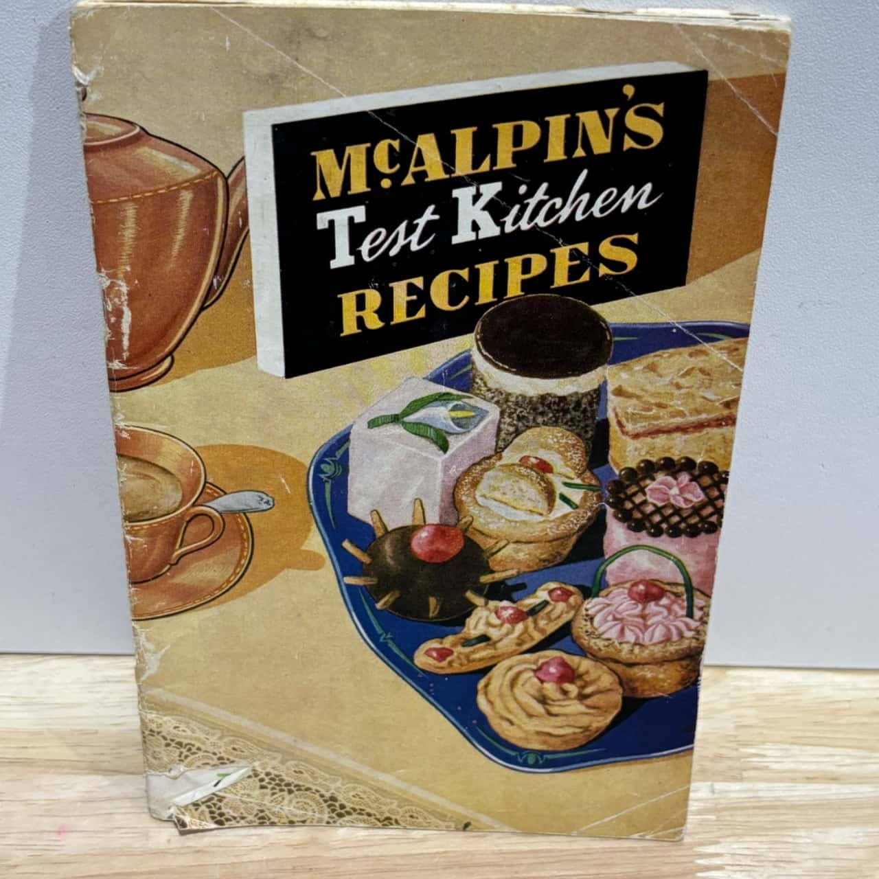 McAlpine Test Kitchen Recipe Cookery Book 1950s Vintage Australian ...