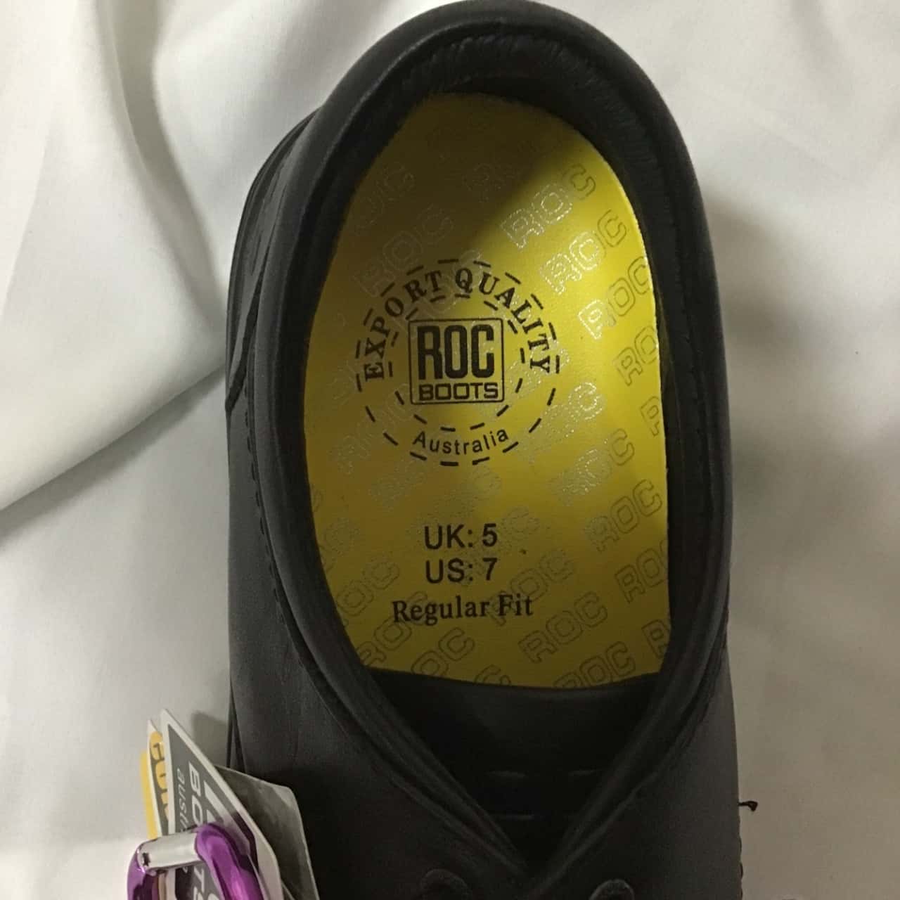 ROC, Unisex, Size 7 Black, Lace up Shoes