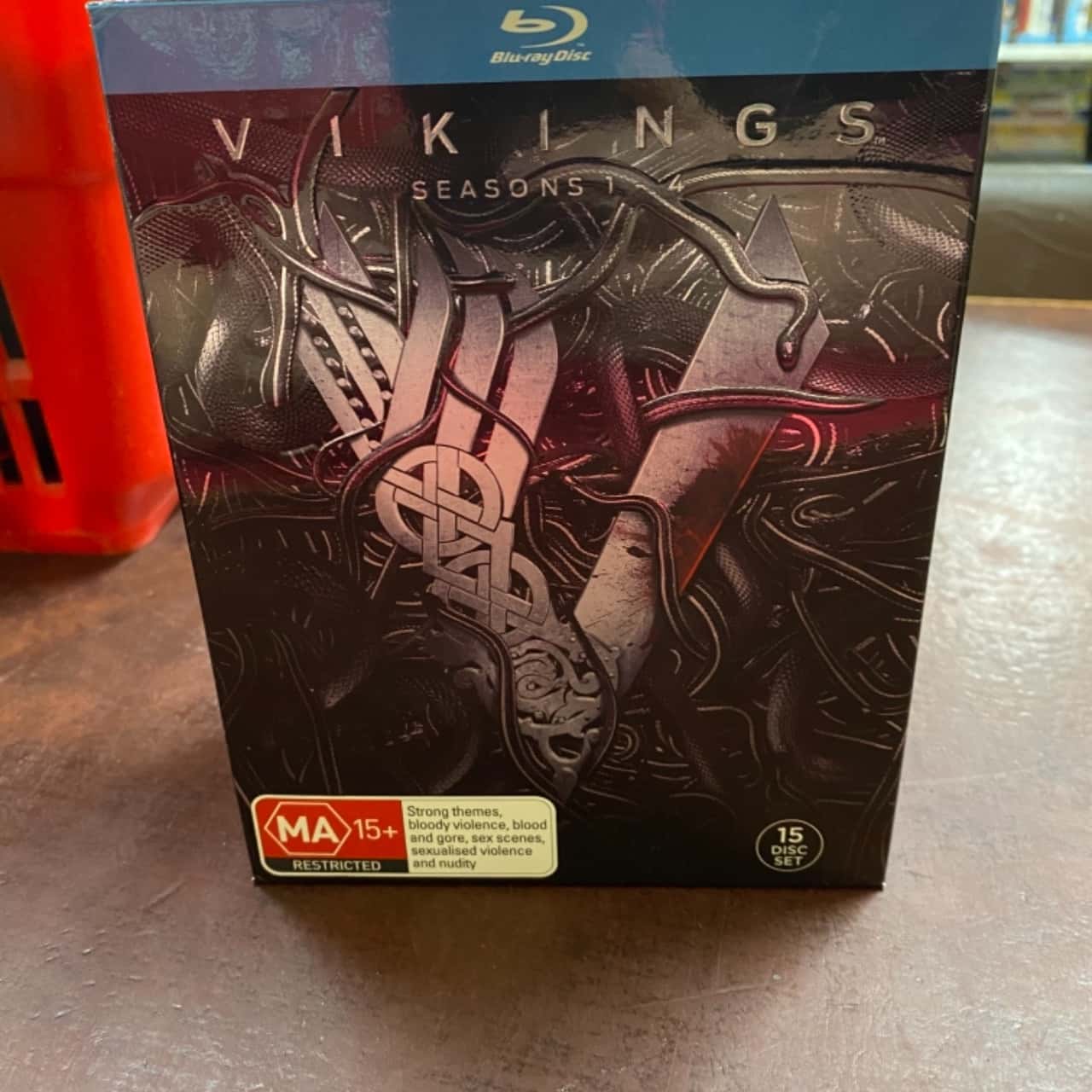 BLURAY Viking box set season 1-4(s)