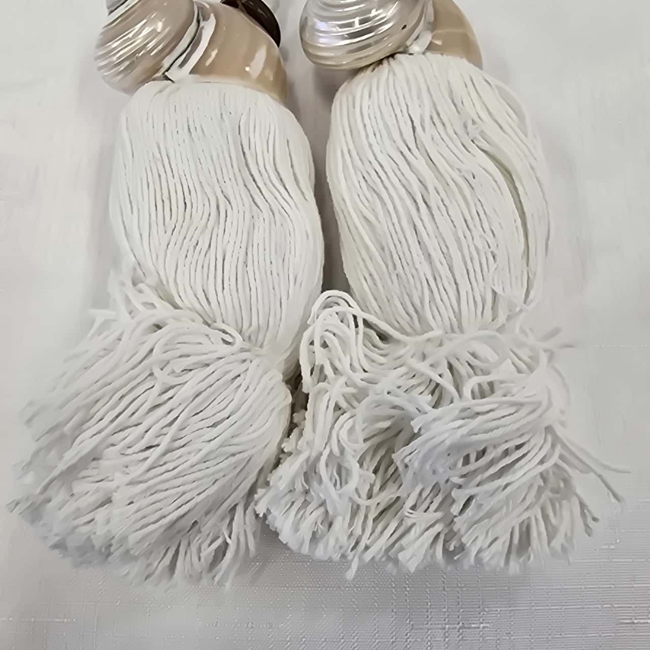 Designer Real Shell Curtain Tie-Backs - 1 pair(s)