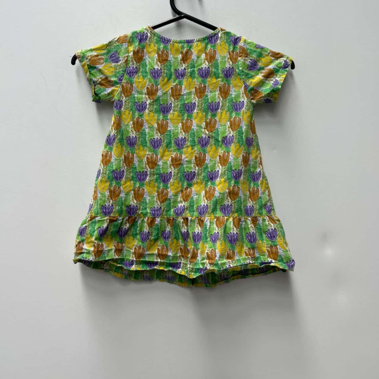 Jim Thompson Floral / Green Dress Age 3 (s)
