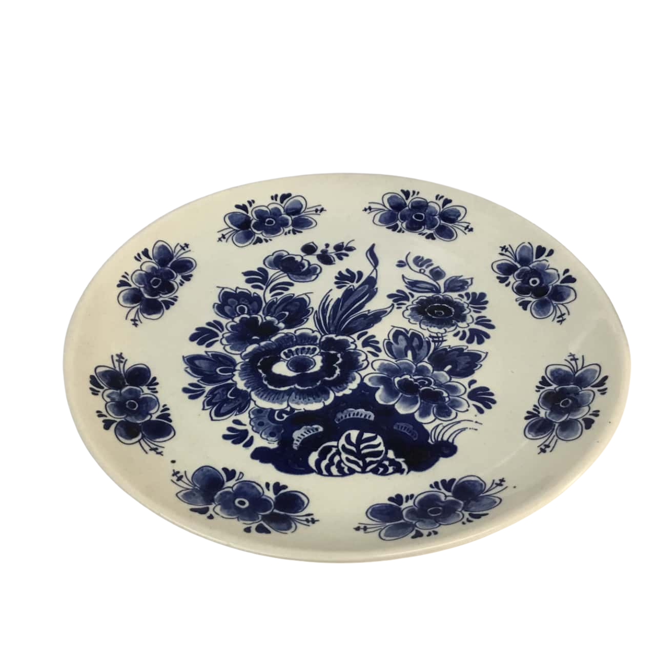 Vintage Blue & White Delftware Plate Australian Made(s)