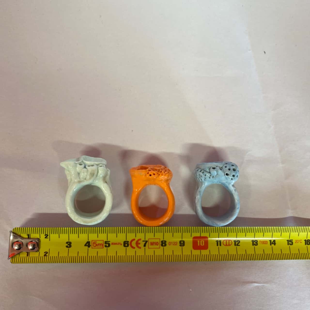 Katherine Wheeler Womens Rings - ceramics art jewellery (s)