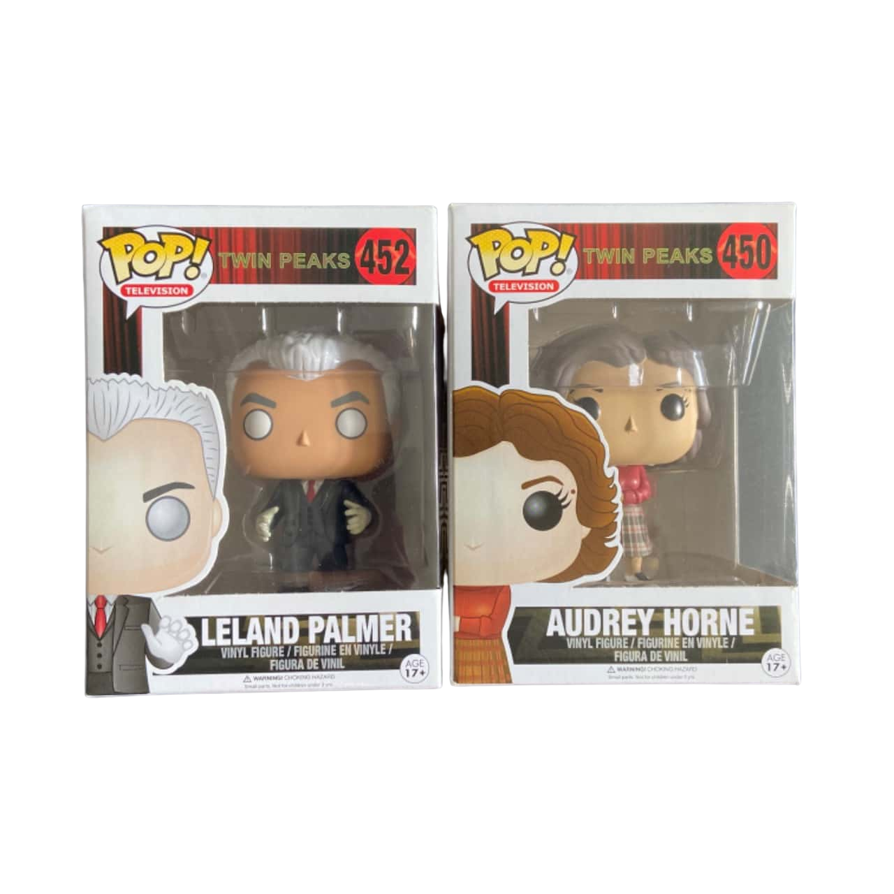 Pop! Television 450 Audrey Horne and 452 Leland Palmer Twin Peaks(s)