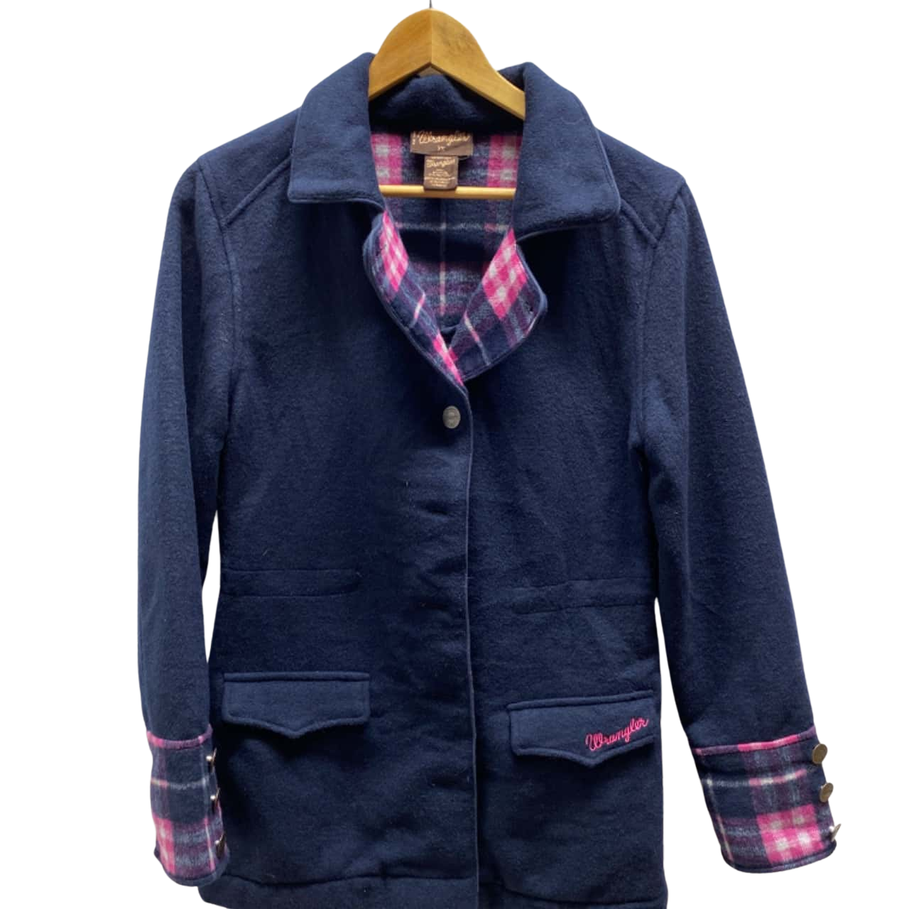 Wrangler Womens Navy Wool Jacket(s)