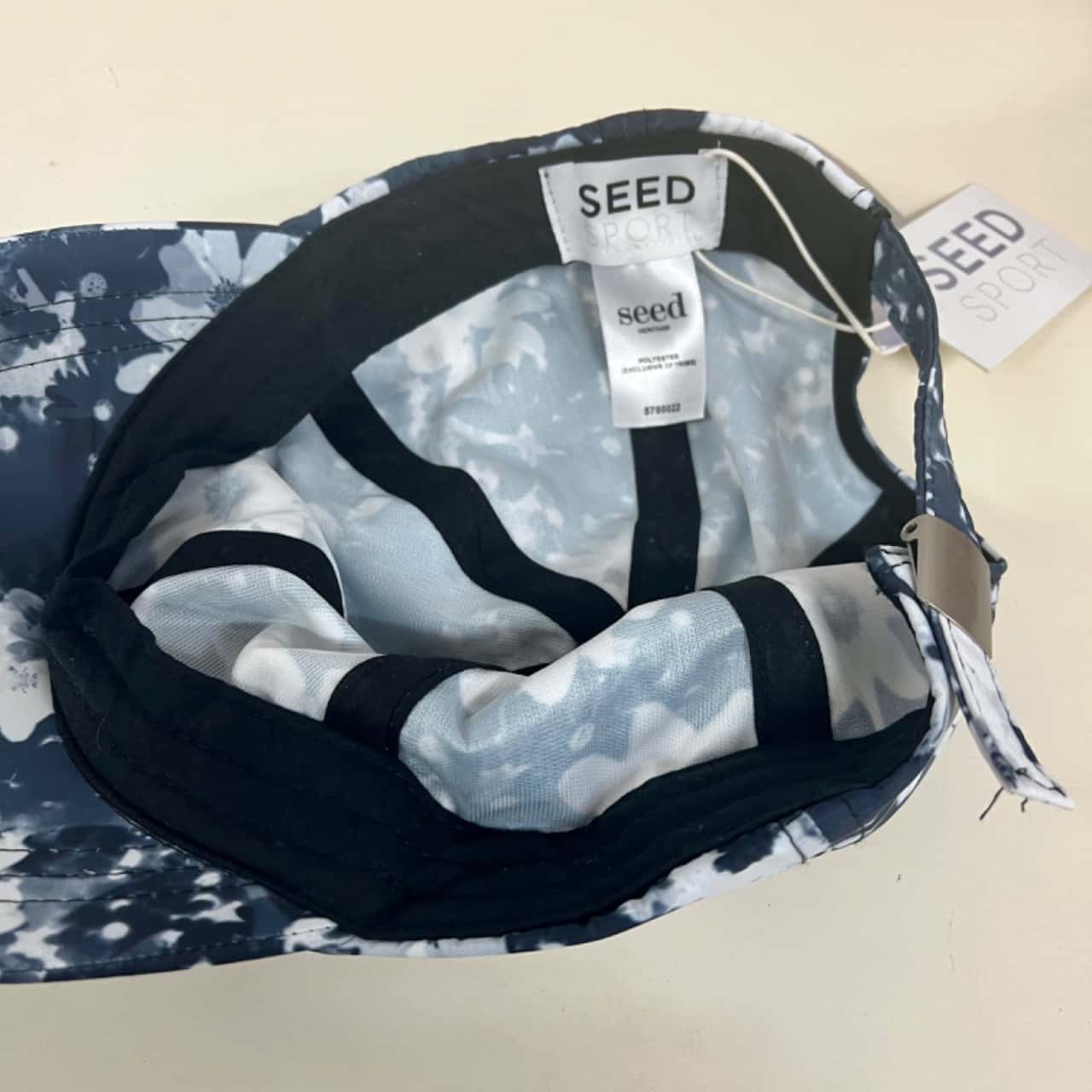 Seed heritage blue floral cap BNWT RRP $ 29.95(s)