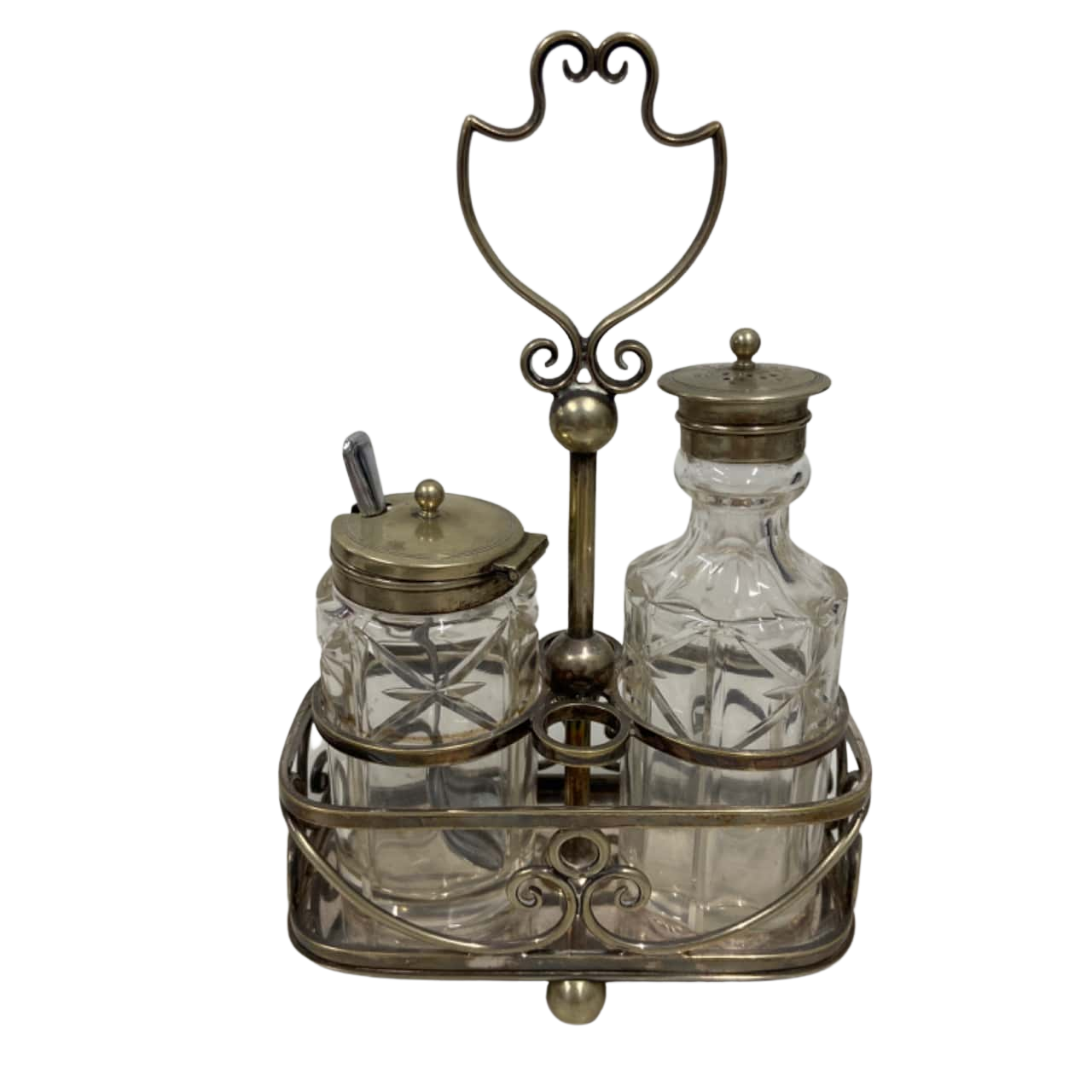 Silver Plated EPNS Vintage Condiment Set(s)