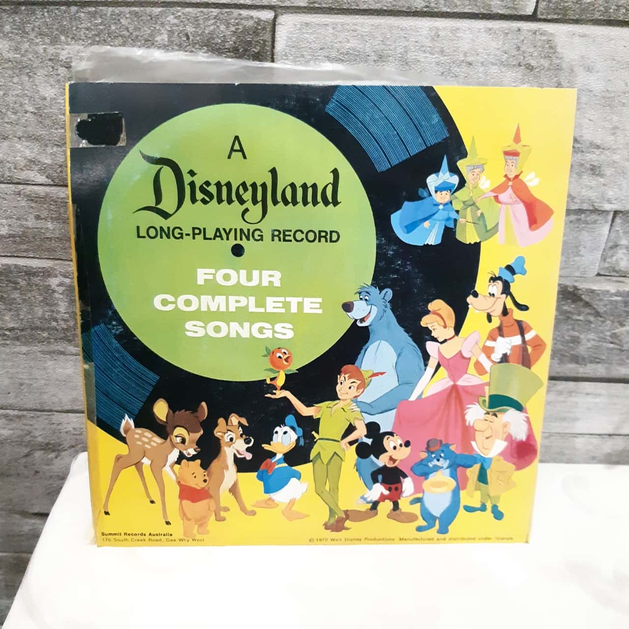 Mickey Mouse and The Mouse Factory A Disneyland Long-Playing Record