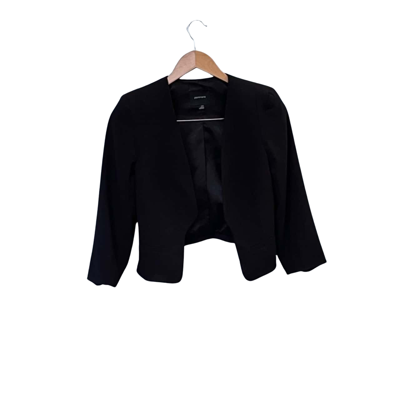 Portmans Womens Open Jacket Black Size 6