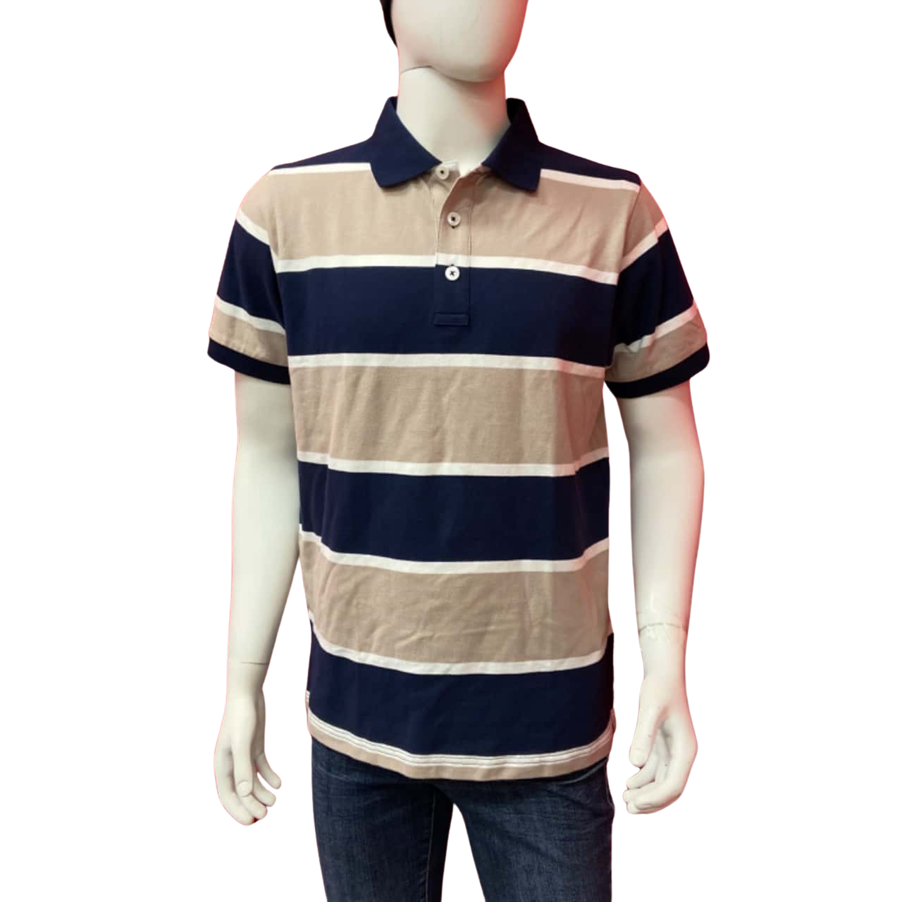 Mens Pilbara Collection by RiteMate Australia Size M Polos Beige / Blue ...