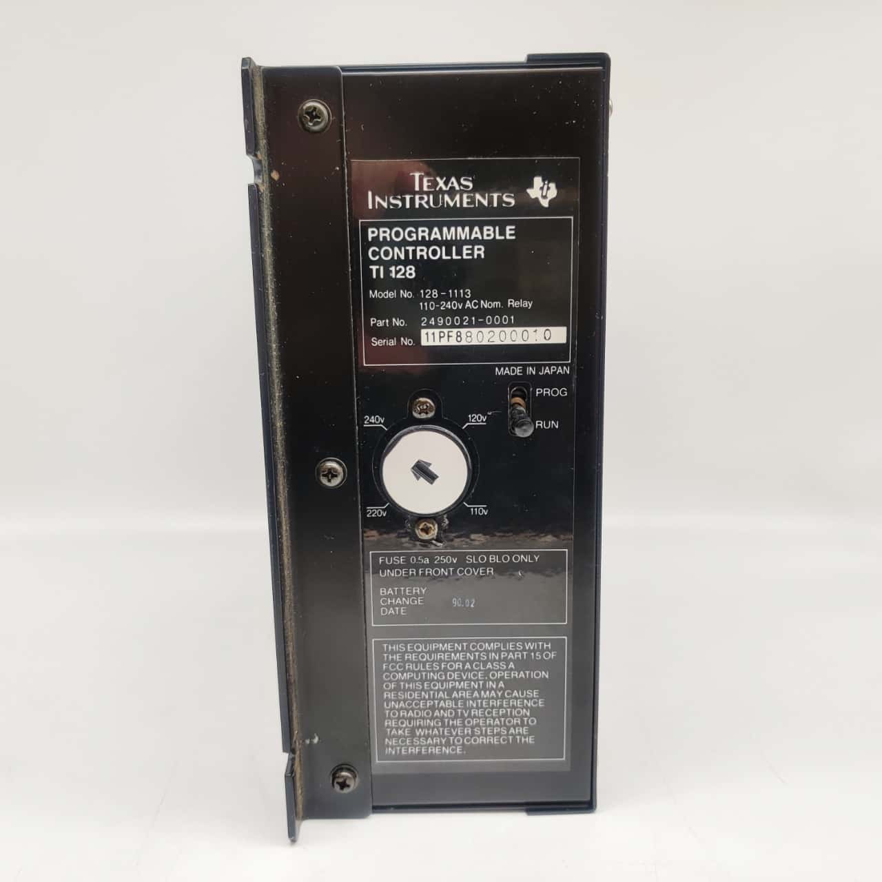 Texas Instruments Programmable Controller Ti 120 Ti 128 1397949