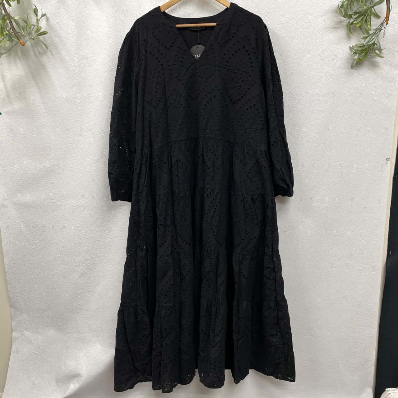 Serafina Women's Size XXL Maxi Dress Black BNWT (s)