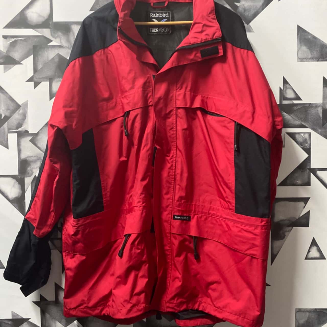 Rain bird trek vision Size XL Black / Red snow jacket (s)