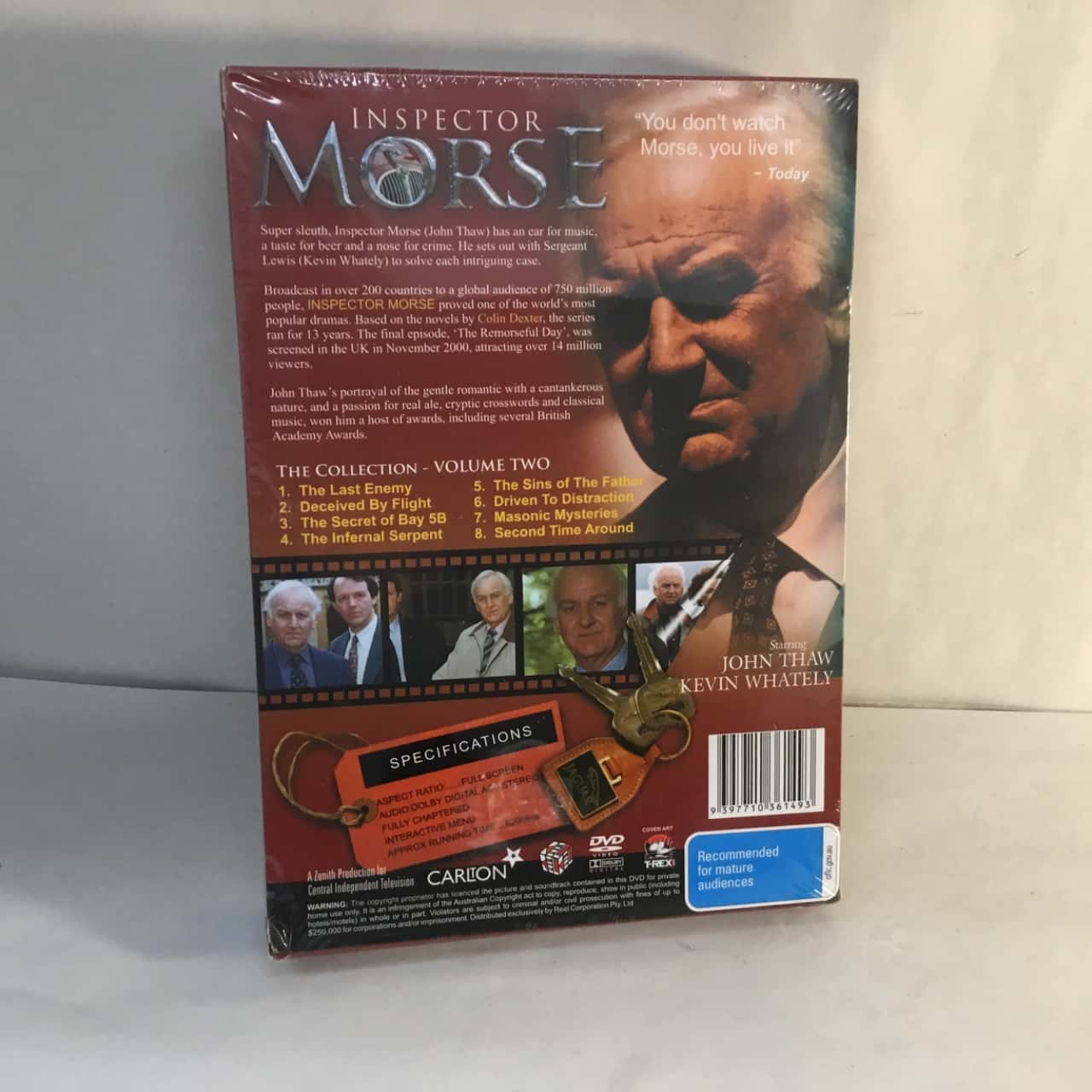 Inspector Morse Volume Two DVD Set John Thaw