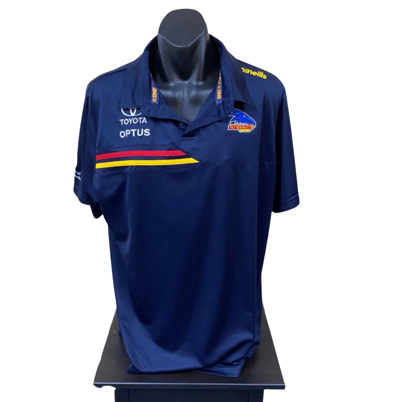 Adelaide Crows XXXXL Polo Shirt Navy Blue