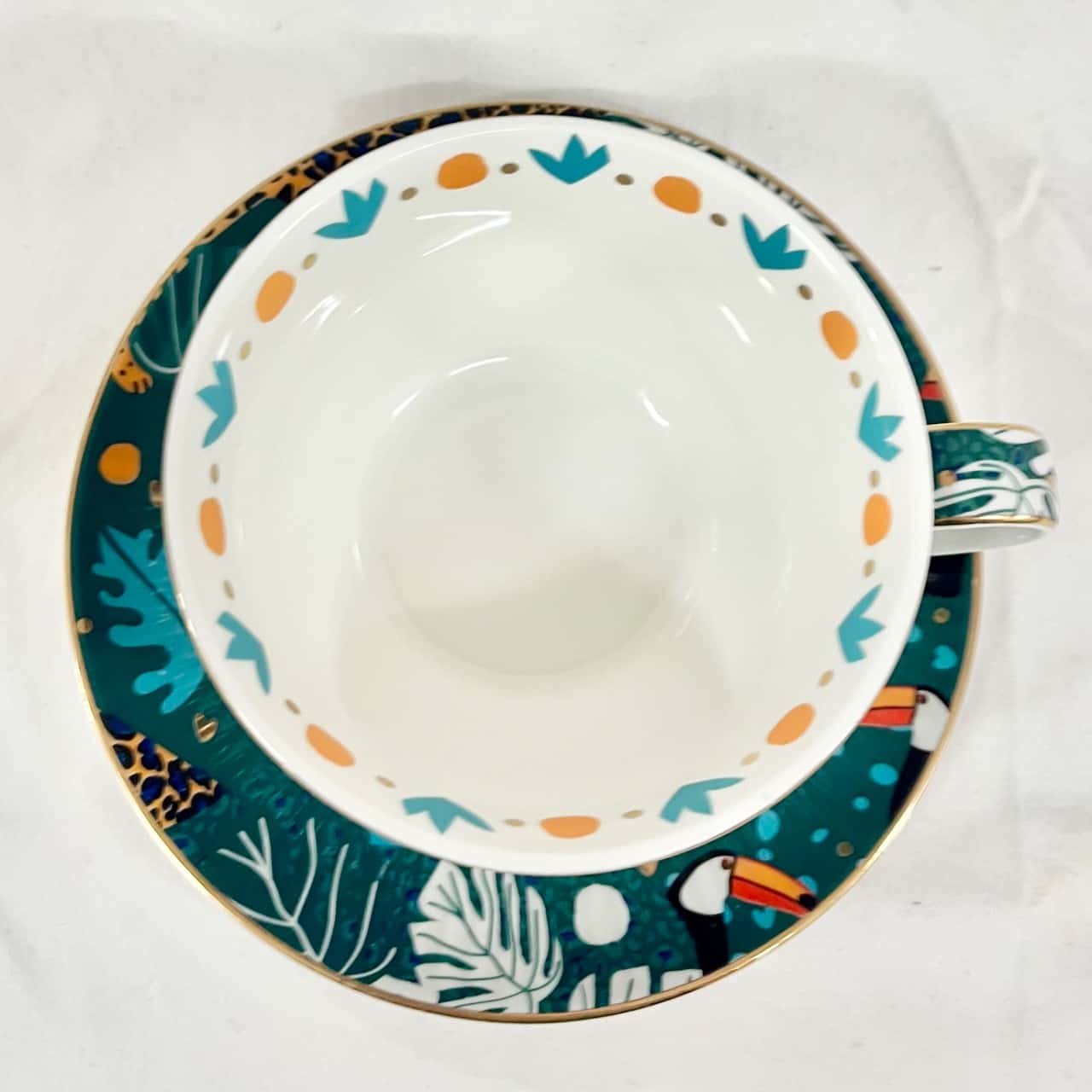 T2 Cup and saucer-Toucan Design(s)