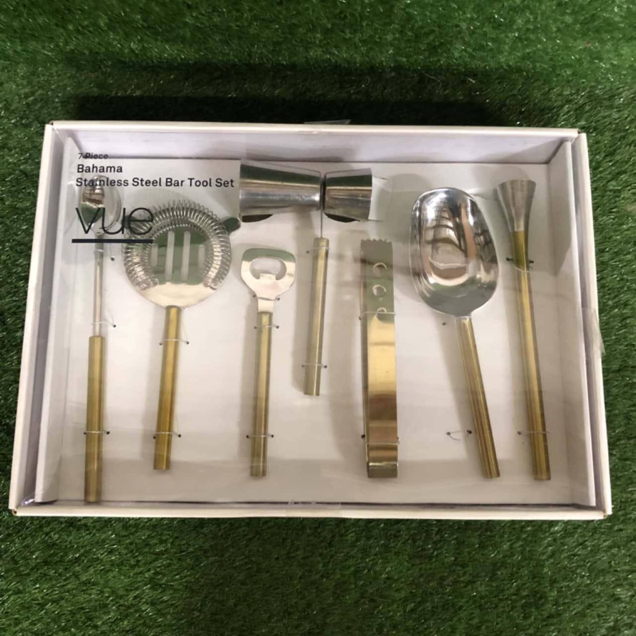 Vue Bahama Stainless Steel Bar Tool Set (New in Box)(s)
