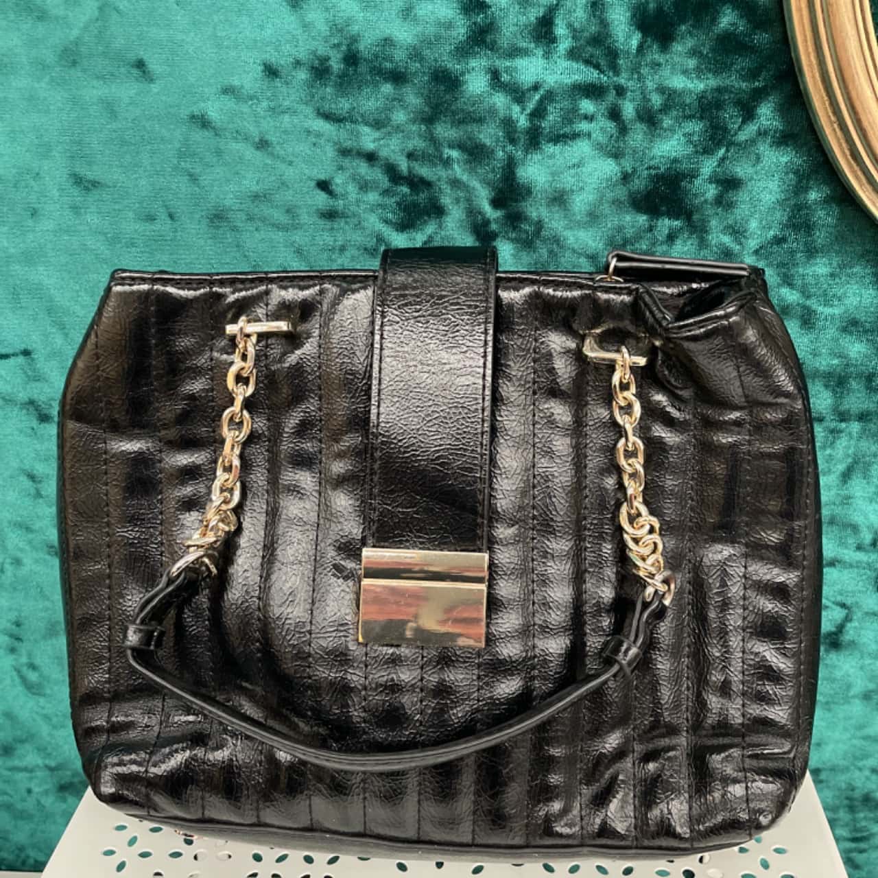 Zara Handbag Black (s) - Used Good | Salvos Stores