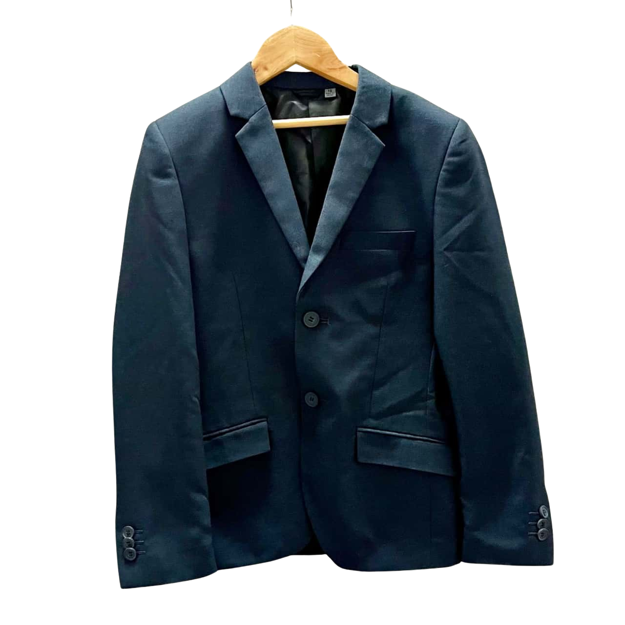 Fred Bracks Navy Suit Size 10 & White dress Shirt Size 8(s) - Used Very ...