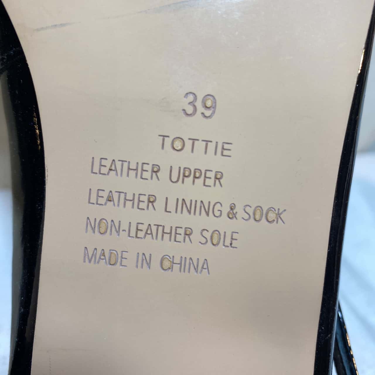 Marcs Womens Size 39 Black Tottie