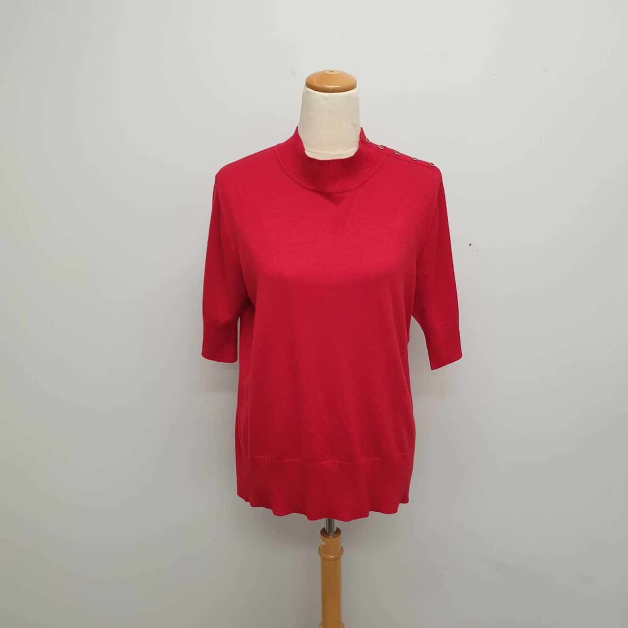 Suzanne Grae Classy & Elegant Marlyn Monroe Style Red Fine Knit Fitted ...