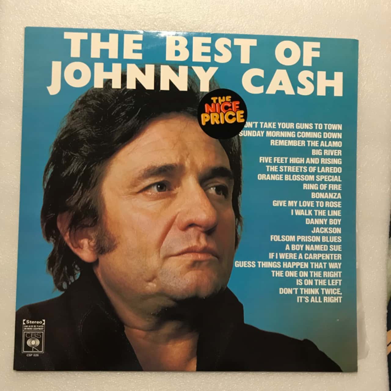 12” Vinyl The Best Of Johnny Cash(s)