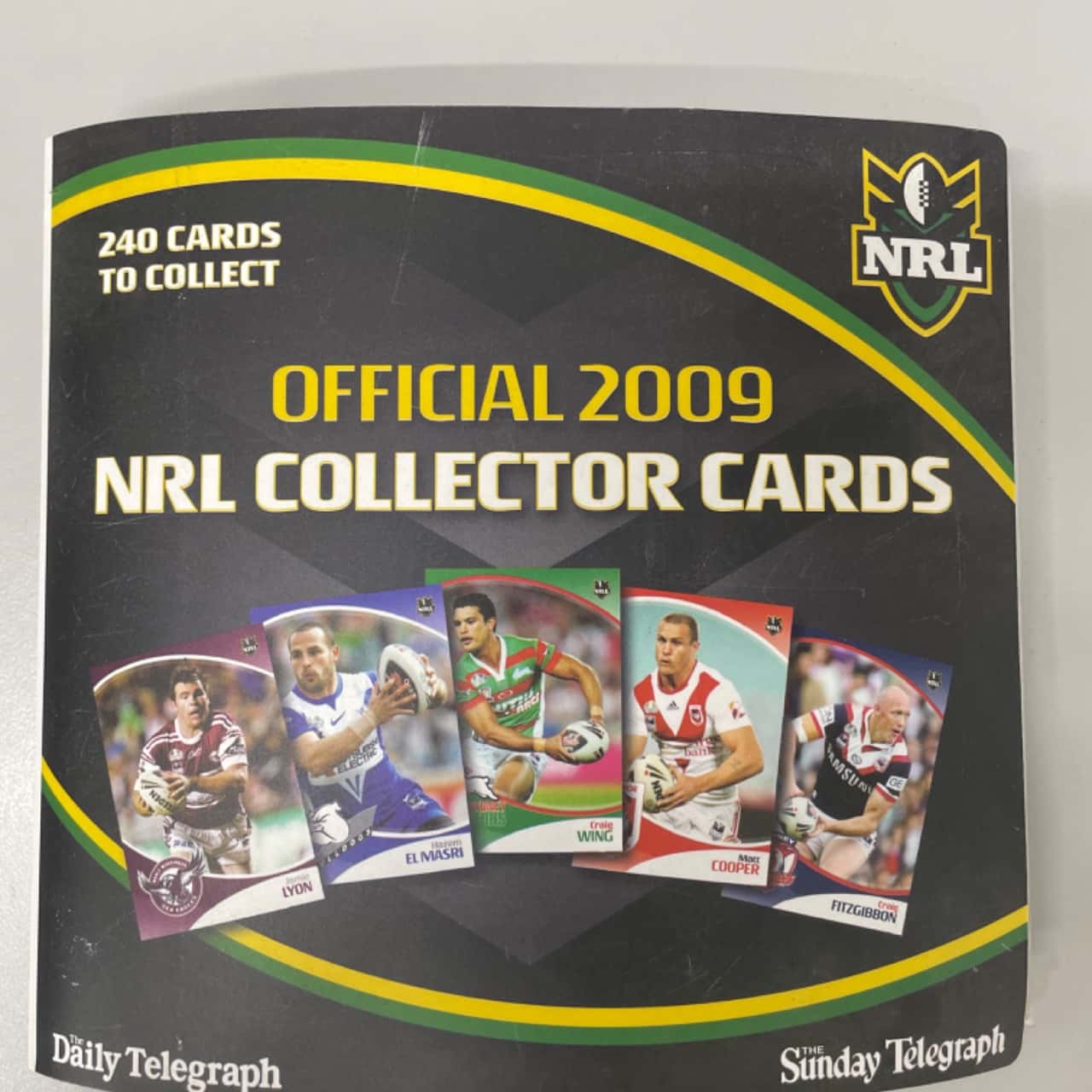 Official 2009 NRL Collectors Cards