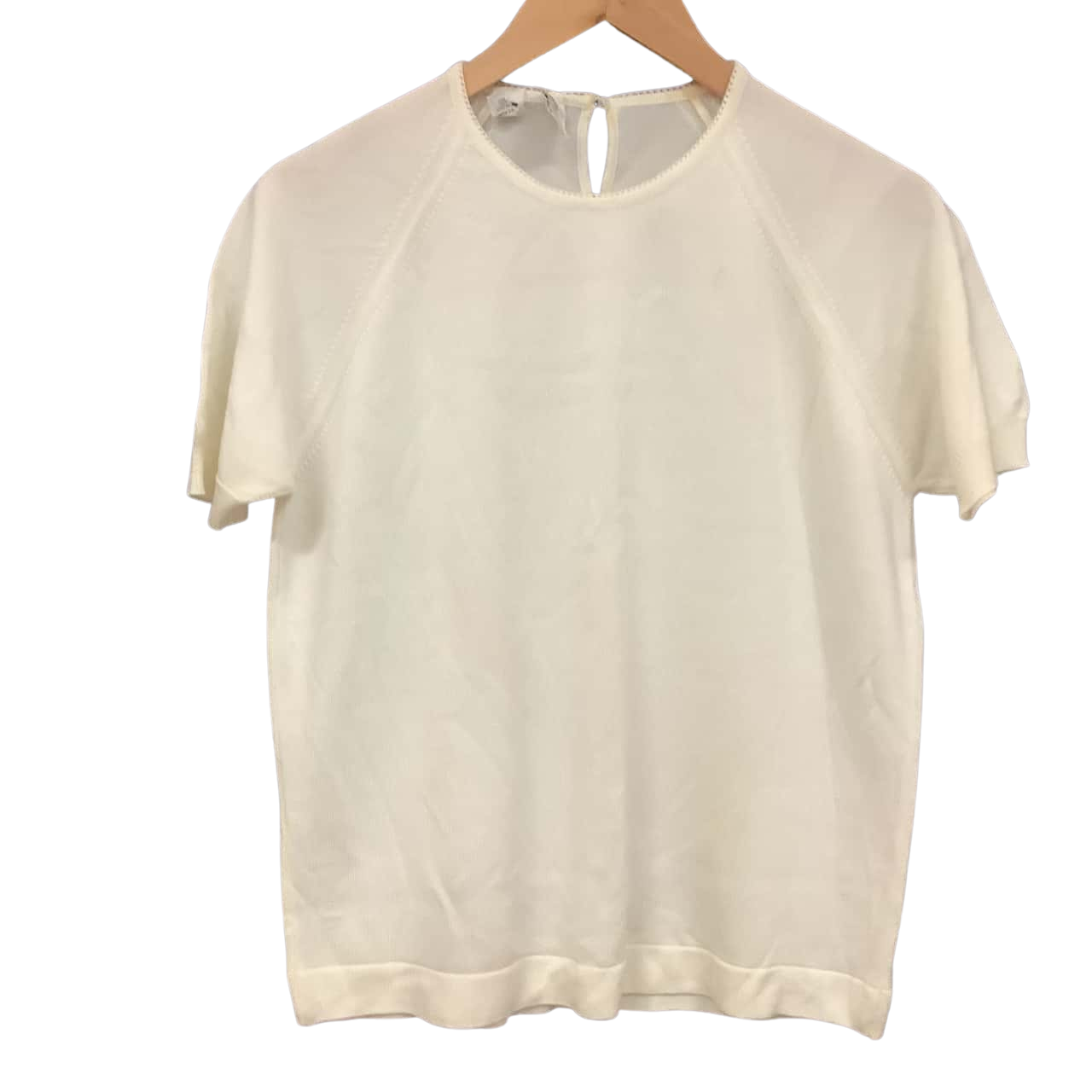 Vintage cream knit top to fit bust 100cm(s)