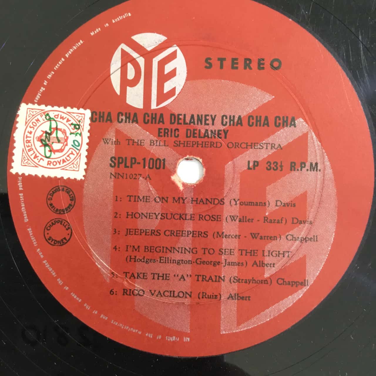 Eric Delaney - Cha Cha Cha Delaney Cha Cha Cha Vinyl
