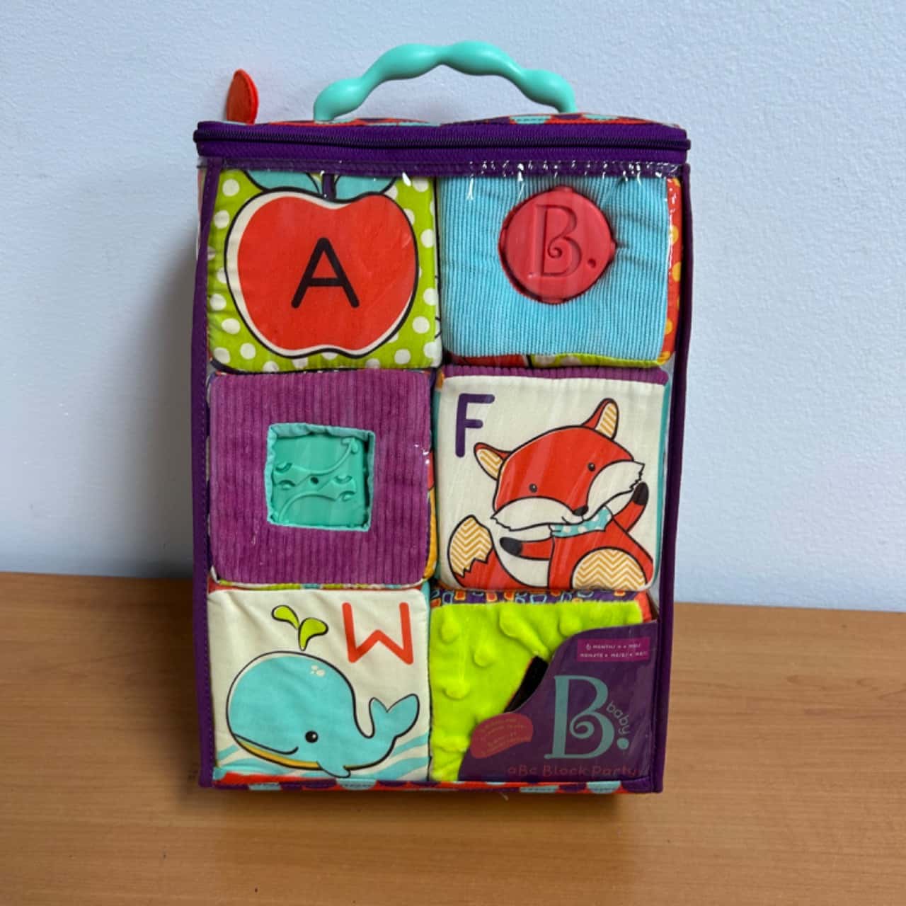 NEW - B.Toys Abc block party