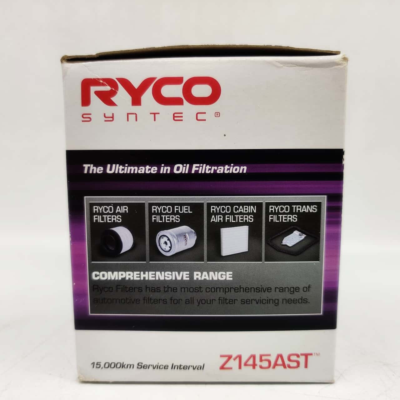 Ryco Syntec Oil Filter - The Ultimate In Oil Filtration-1585797