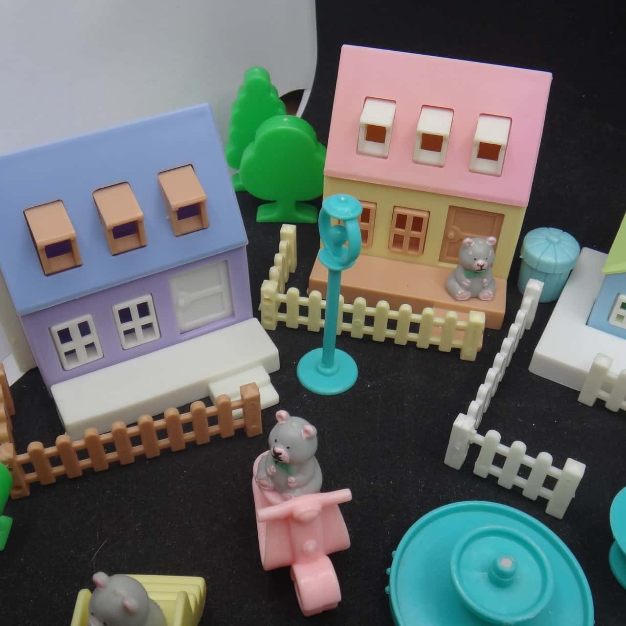 Rare Teddy's Wonderland Miniature Toy Set - Circa 1990's(s)