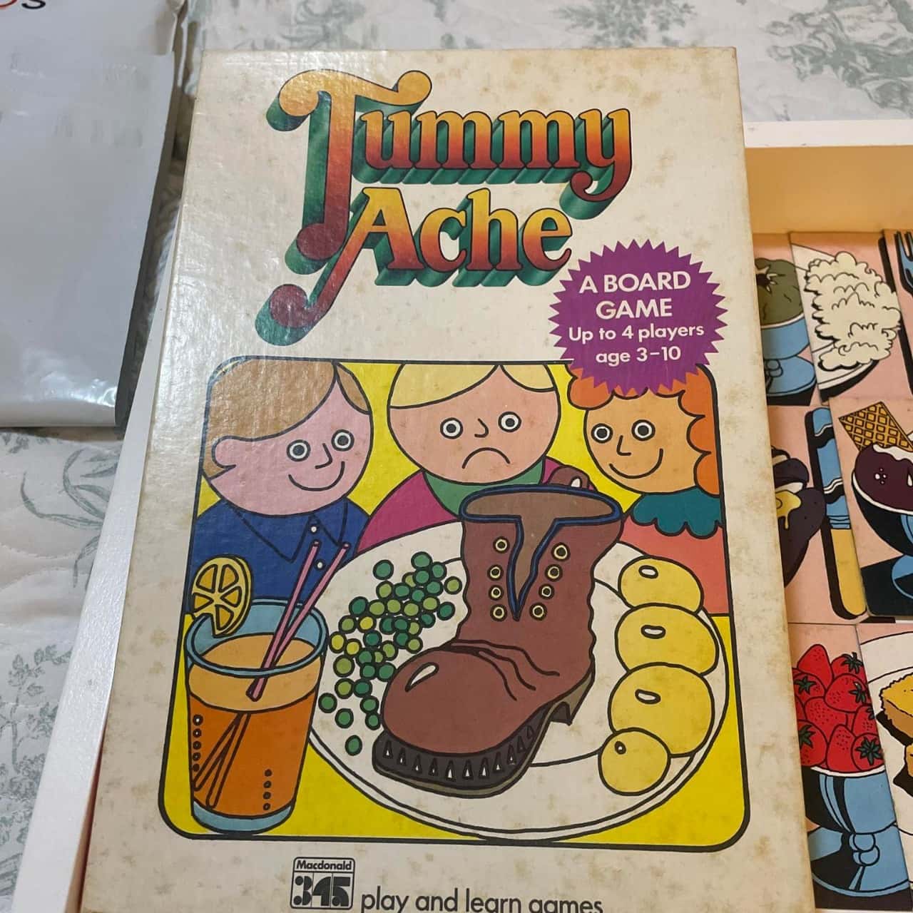 TUMMY ACHE - Edible Meal Game